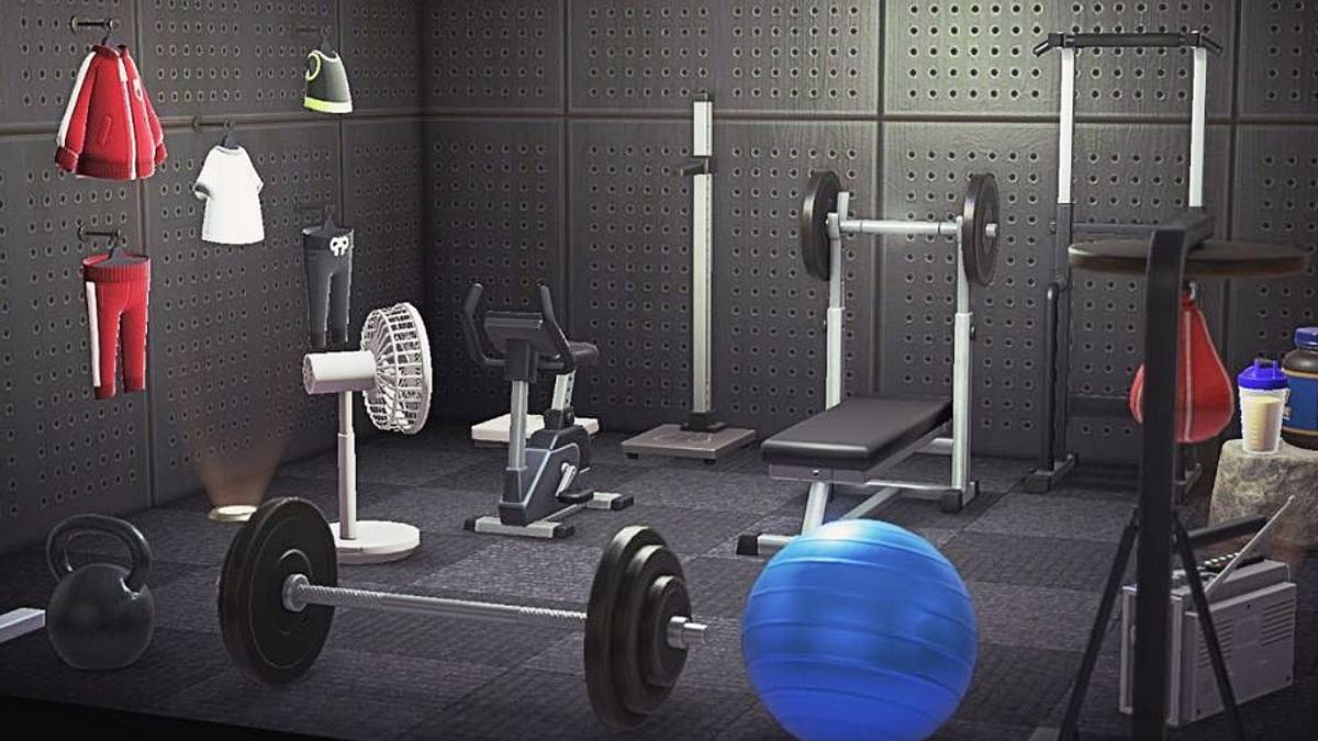 Gym Inspired Design Ideas & Tips in Animal Crossing: New Horizons