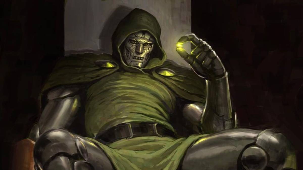 Doctor Doom Wields Infinity Gauntlet in Art By Marvel Concept Artist
