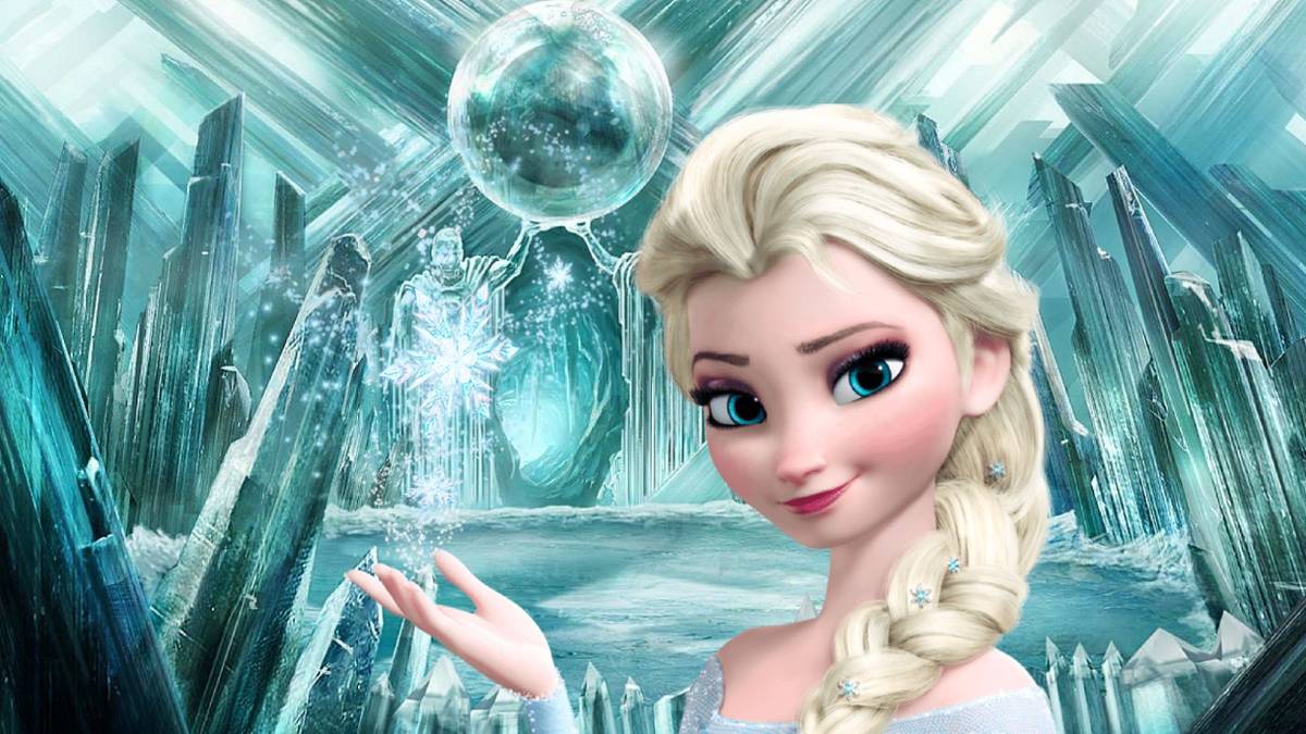 Frozen: Elsa Recreated SUPERMAN’s Fortress of Solitude