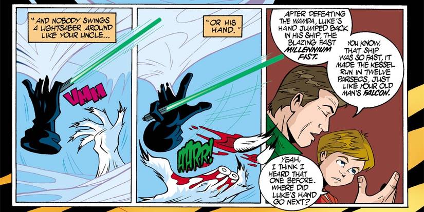 Luke Skywalker's Missing Hand Got Its Own SECRET Adventure