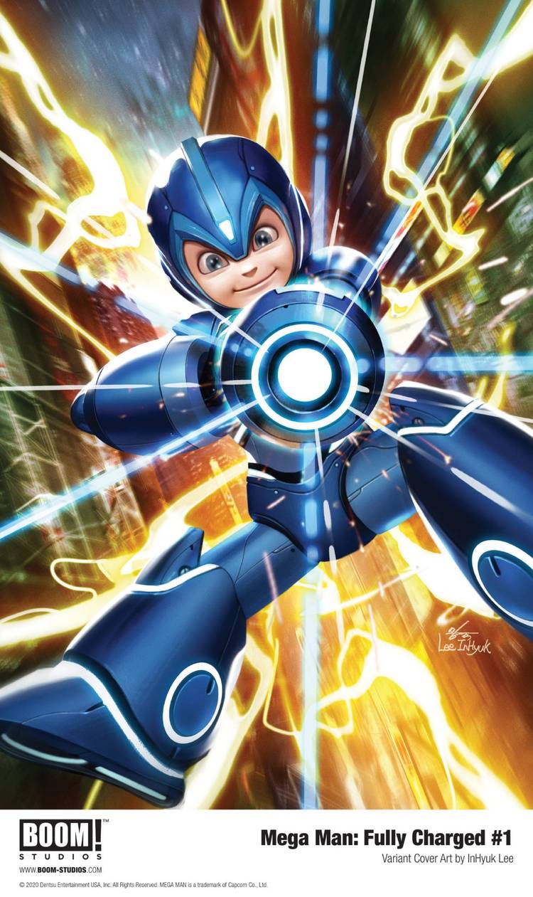 Mega Man Returns to Comics In Preview for Mega Man: Fully Charged