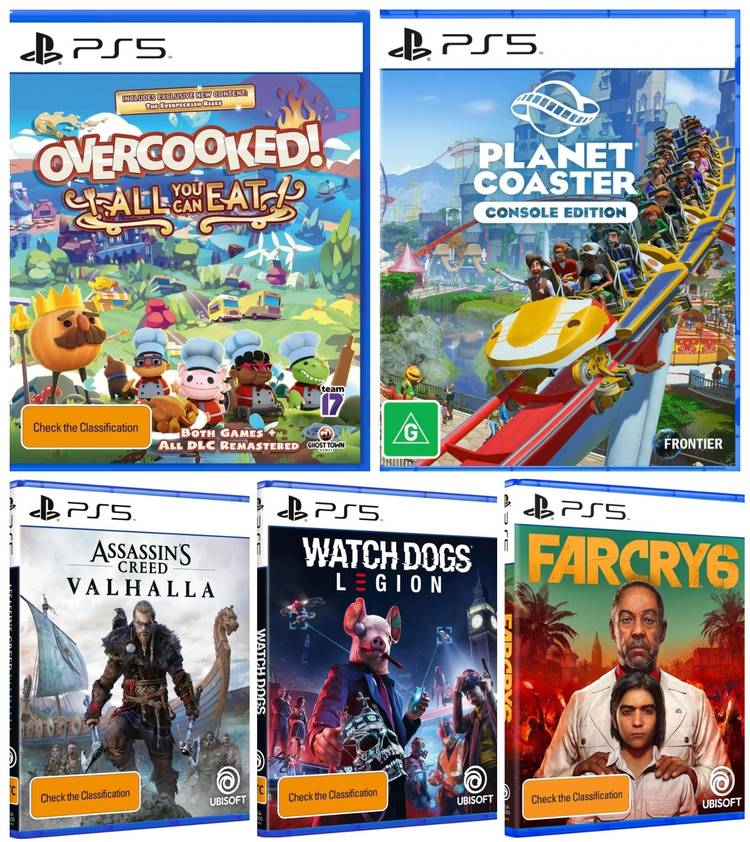 PS5 Box Art For Assassin's Creed Valhalla, Far Cry 6, & More Unveiled