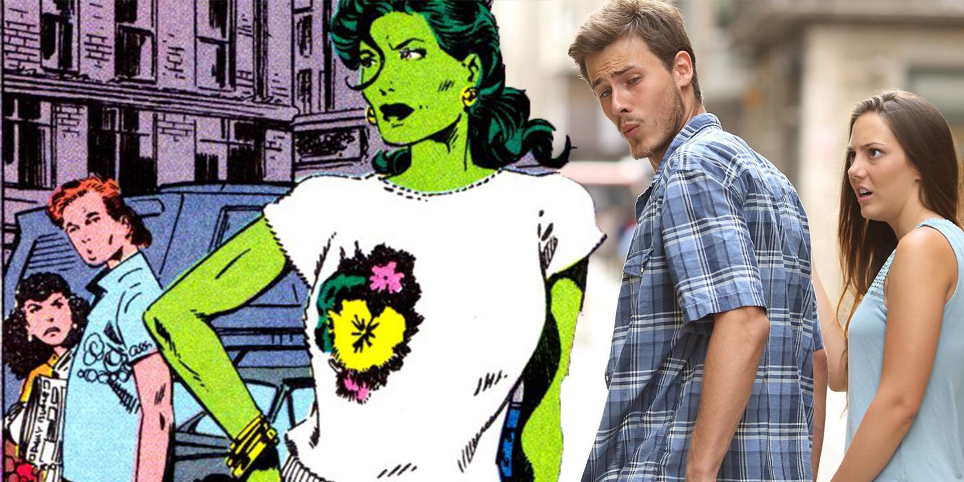 Marvel Did The Distracted Boyfriend Meme More Than 30 Years Ago