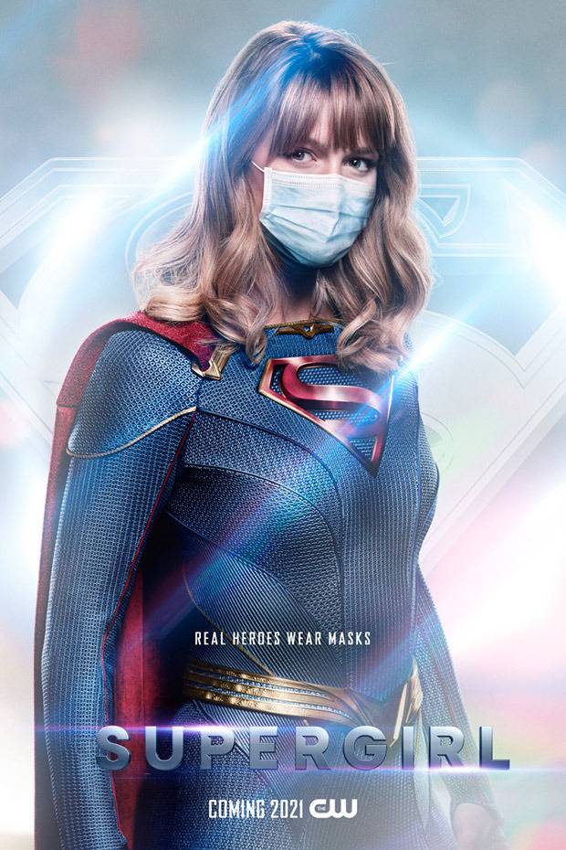 Flash & More Arrowverse Heroes Wear Face Masks In New Posters