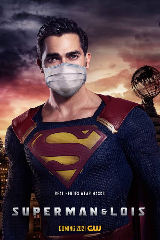 Flash & More Arrowverse Heroes Wear Face Masks In New Posters