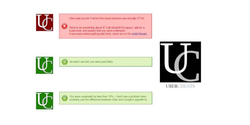 UberCheats Chrome Extension Checks For Uber Eats Underpayments