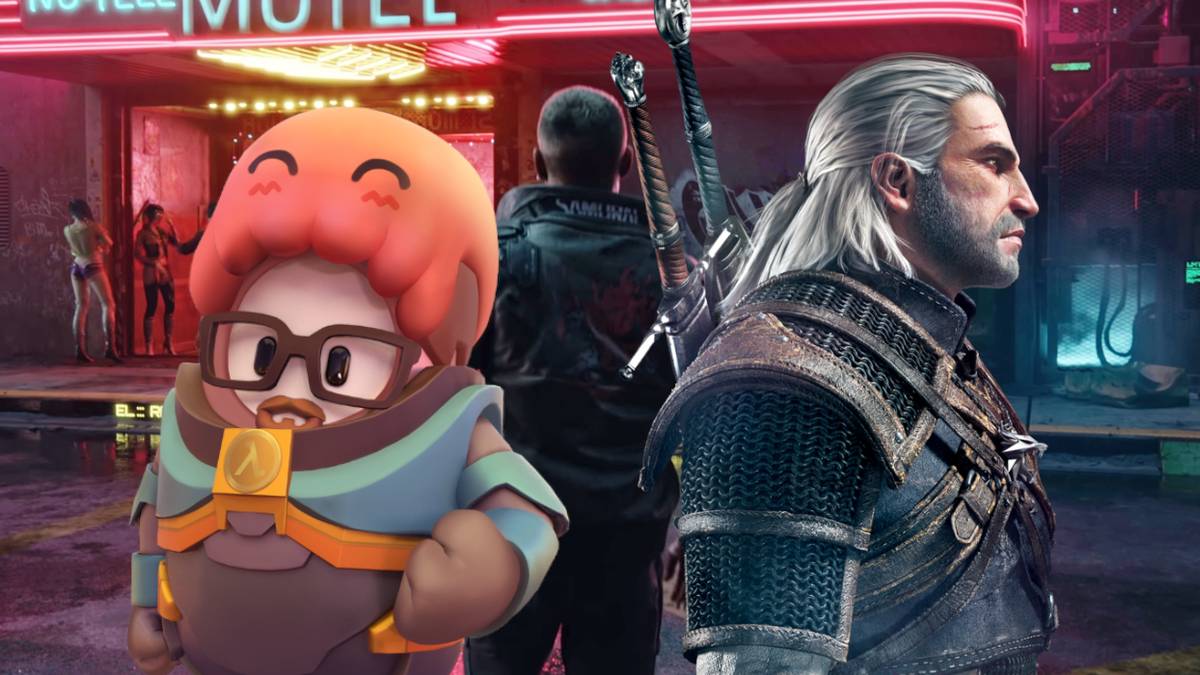 Fall Guys Suggests Crossover With The Witcher & Cyberpunk 2077