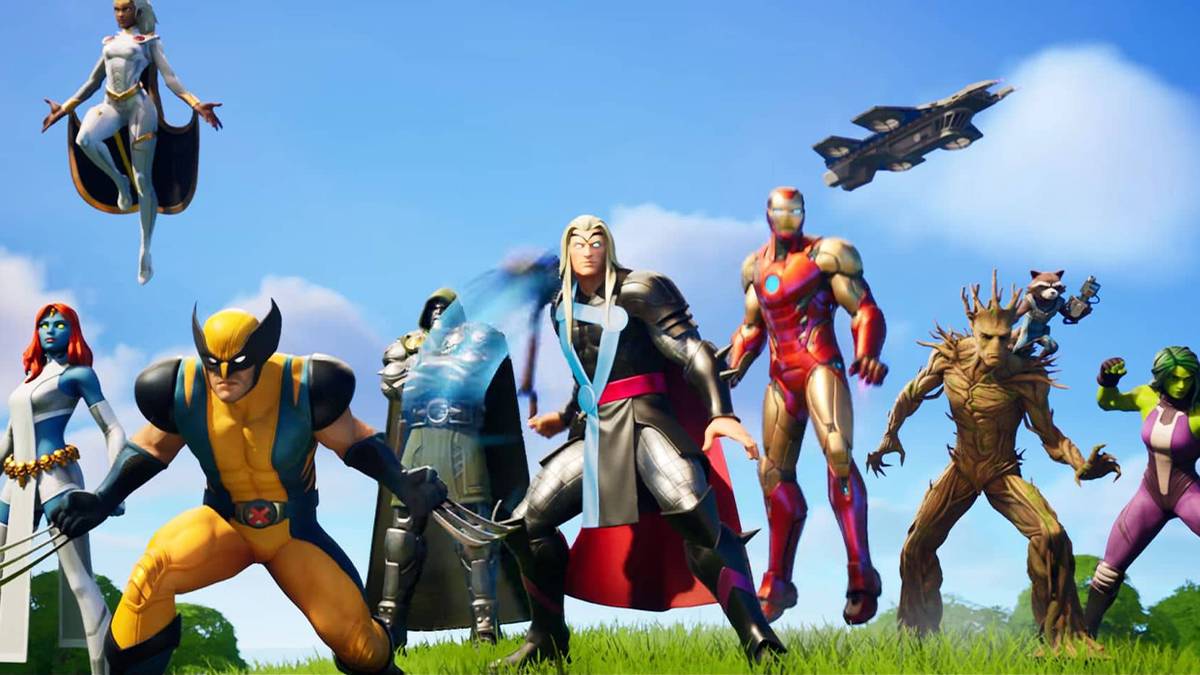 Fortnite Chapter 2 Season 4 Battle Pass Is Filled With Marvel Icons