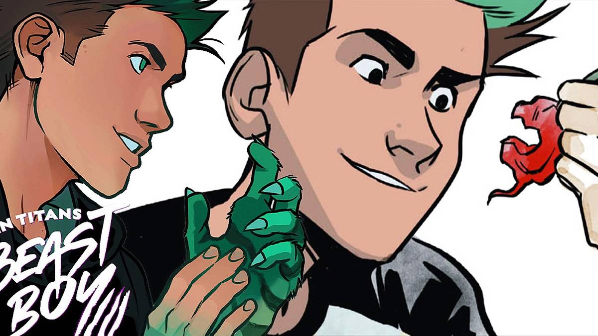 The Ridiculous Origin Of Beast Boy's Name