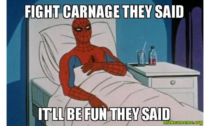 10 Most Hilarious Carnage Memes Of All Time