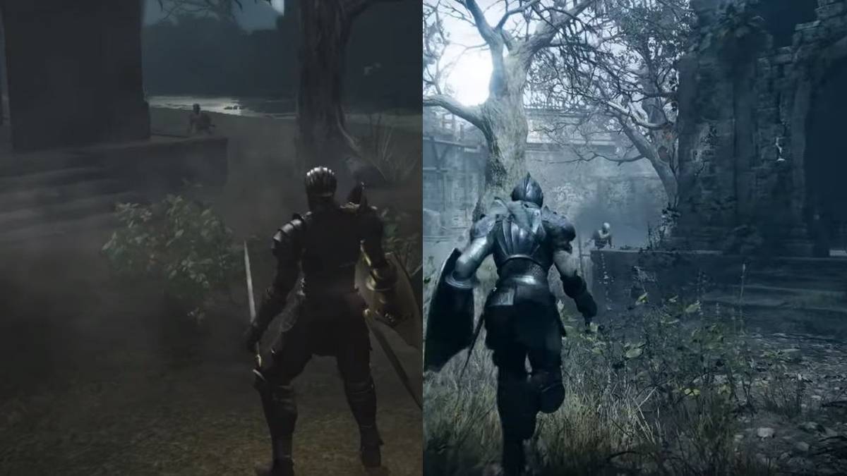 How Demon's Souls Remake Graphics Compare To The Original