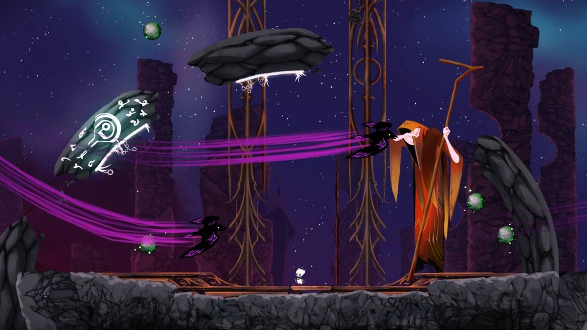 Evergate Review: A Gorgeous & Challenging Beam Platformer