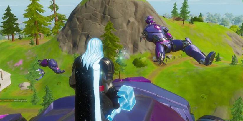 How to Launch Off All Sentinel Hands in Fortnite (Wolverine Challenge ...