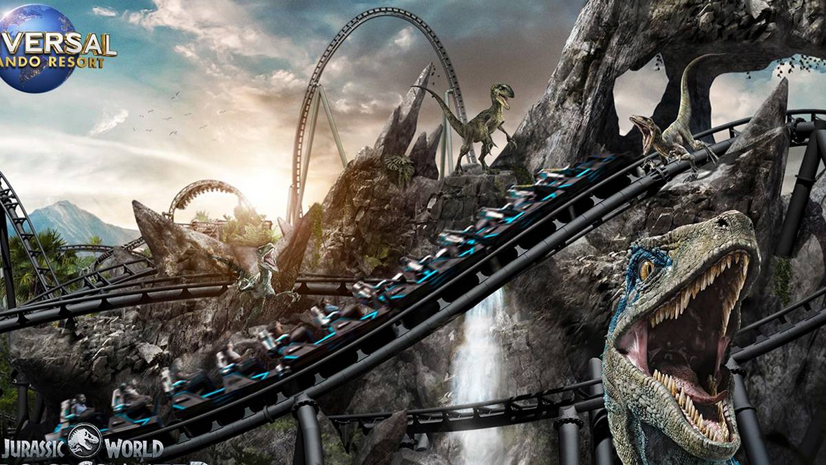 Jurassic World VelociCoaster Ride Details, Trailer & Images Revealed