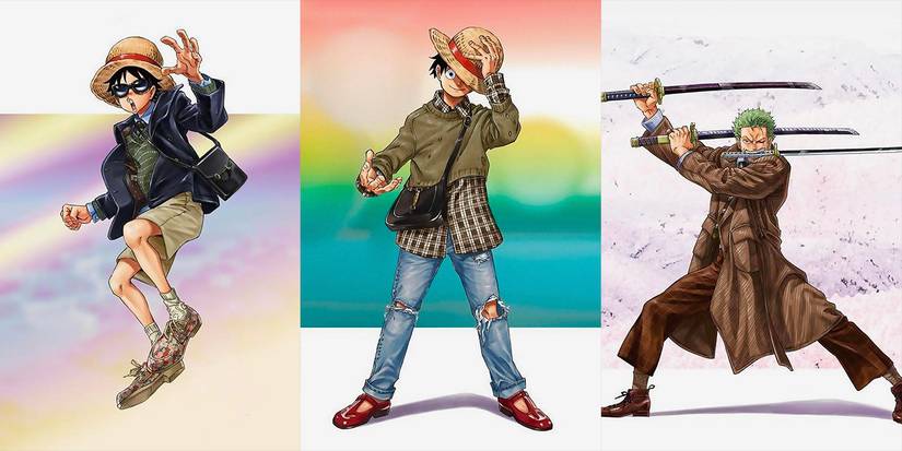 One Piece Creator Brings Gucci Fashion To Luffy & Zoro