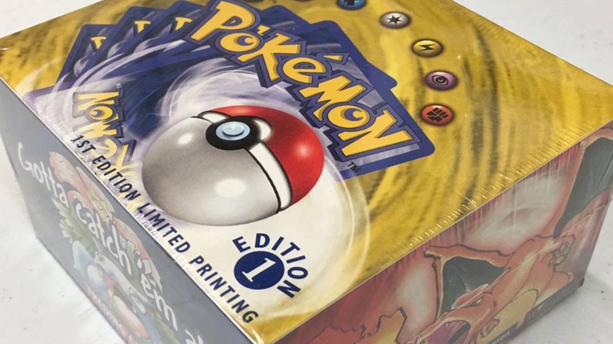 Sealed Pokemon Card First Edition Box Set Smashes Record At Auction