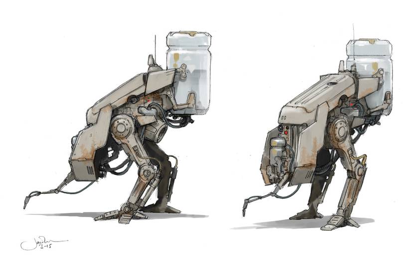 Star Wars Droid Concept Art