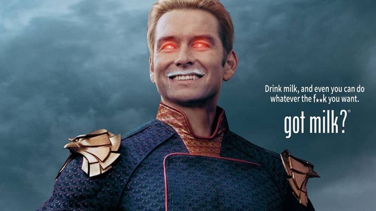 The Boys’ Homelander Is The New Face Of Got Milk? In Spot-On Fan Art