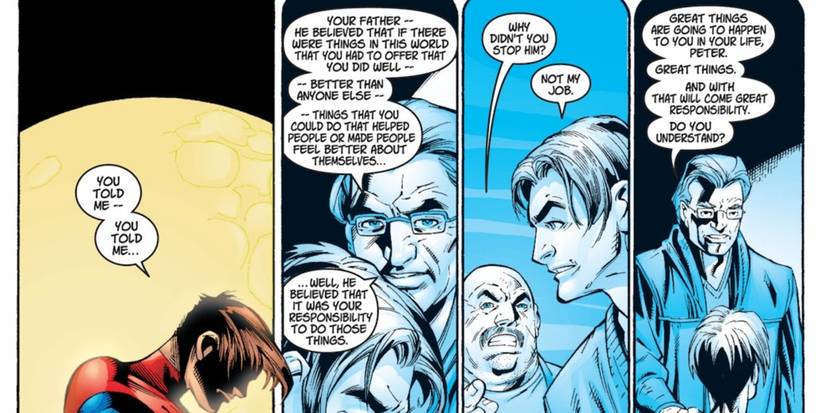 Ultimate Spider-Man Learned Peter's Power & Responsibility Lesson from ...