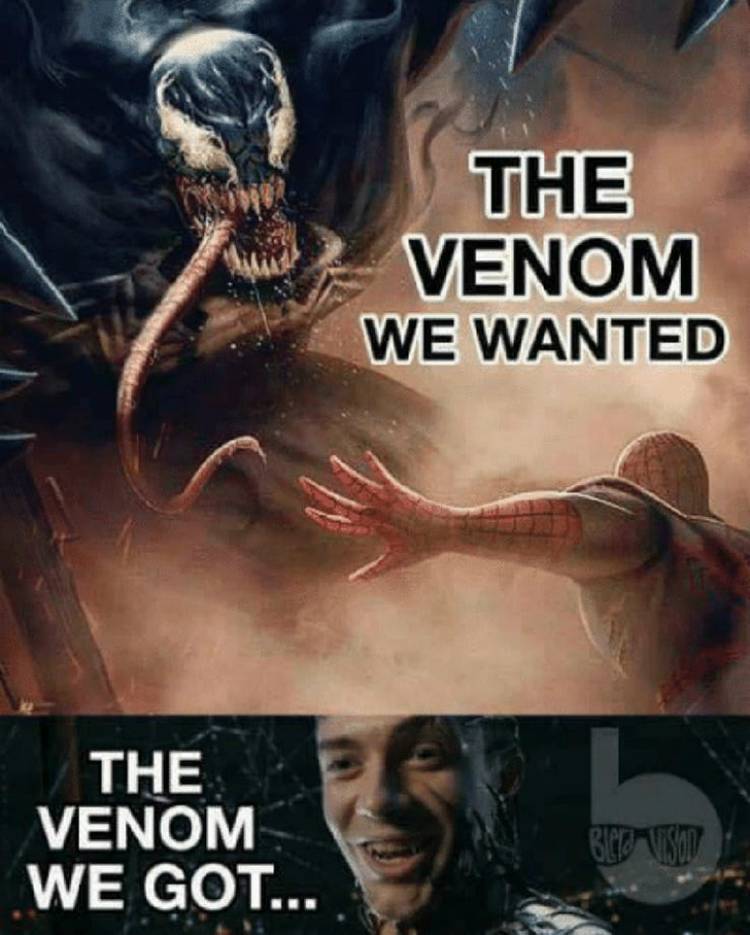 10 Most Hilarious Venom Memes Of All Time