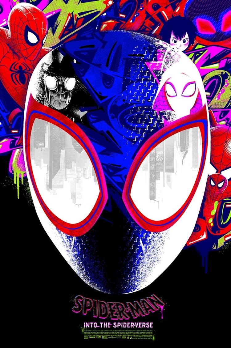 10 Amazing Spider-Man: Into The Spider-Verse Promotional Posters