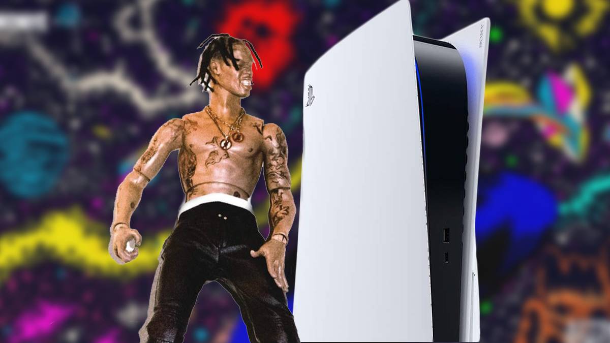 Rapper Travis Scott Has a PS5 Already & Is Showing Off On Instagram