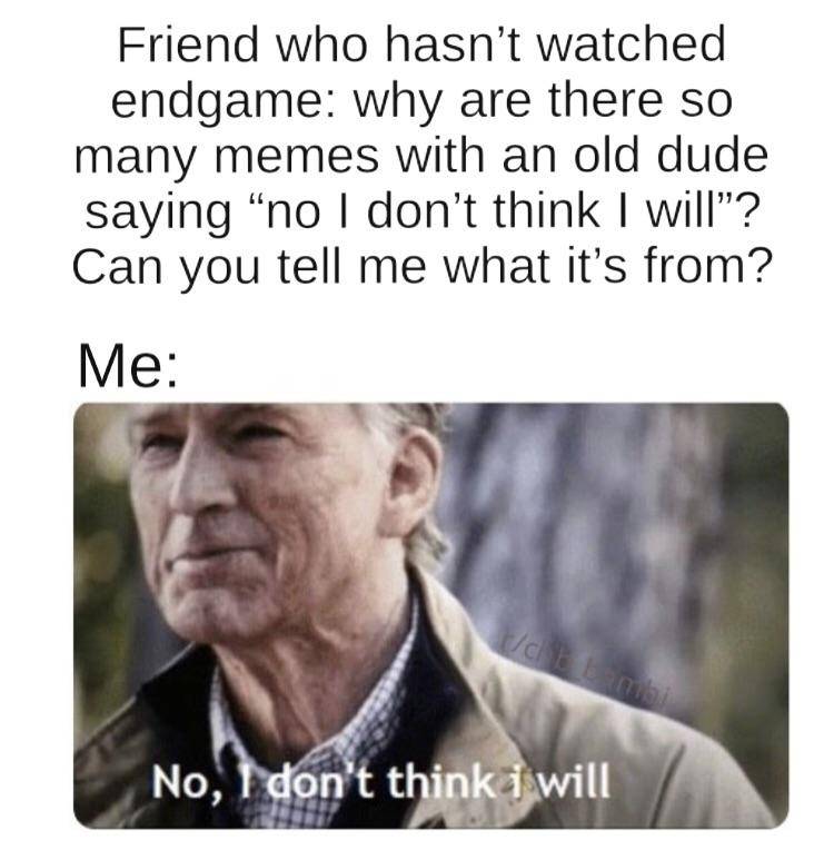 Avengers: Endgame - The 10 Best I Don't Think I Will Memes, Ranked