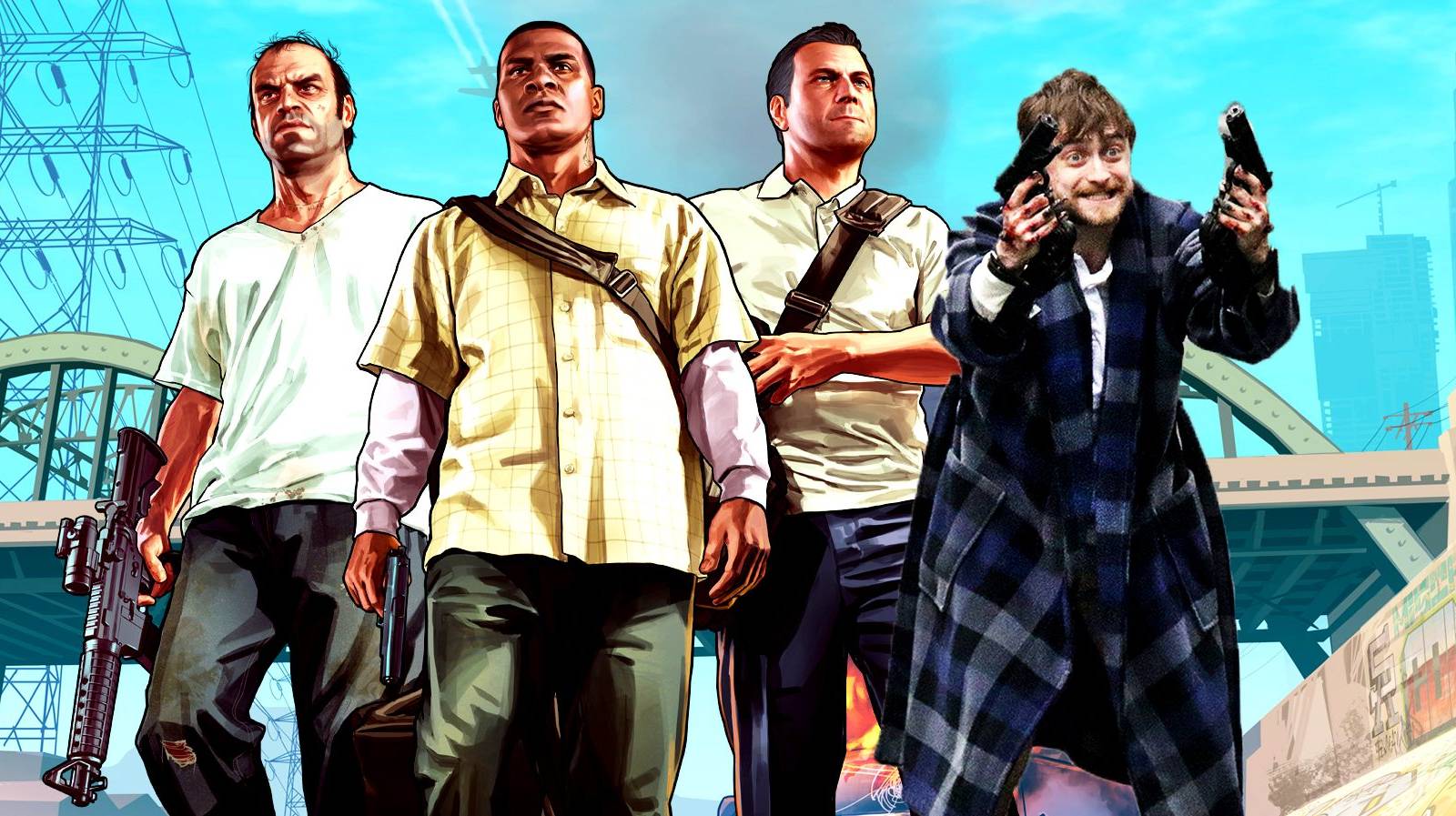 GTA 6 Daniel Radcliffe Character Appears In Hilarious Loading Screen