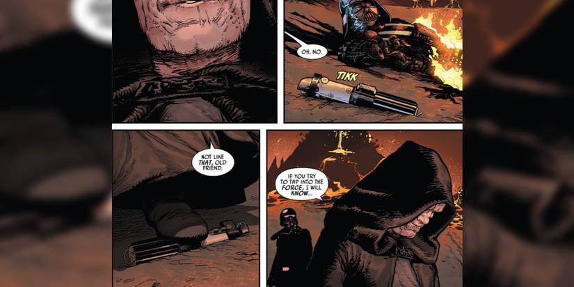 Darth Vader Comic Reveals He Lost His Connection To The Force After Empire