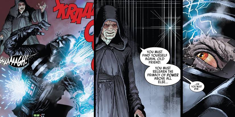 Palpatine Destroyed Vader After Empire (To Rebuild Himself)