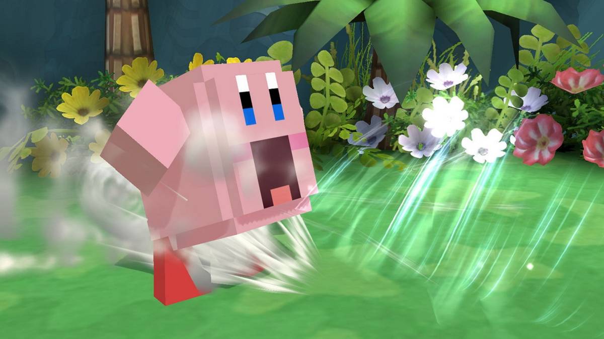 Minecraft Kirby Is Fan-Made But Should Be In Smash Bros. Ultimate