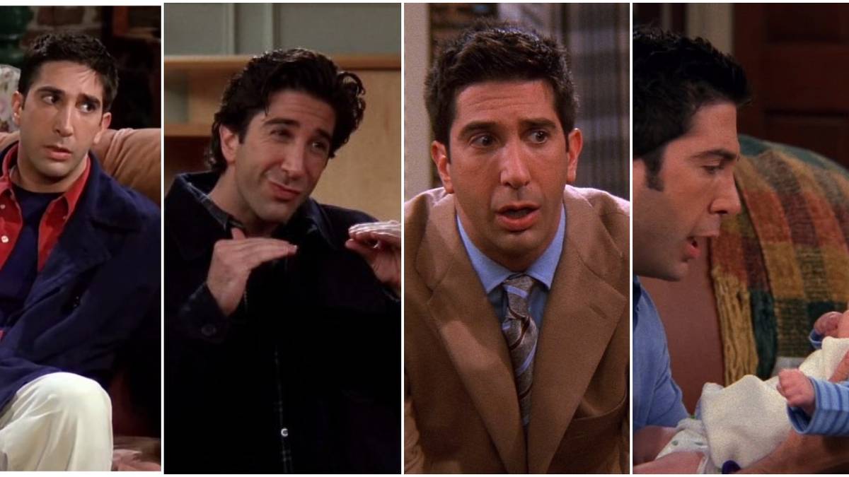 Friends: Ross' Slow Transformation Over The Years (In Pictures)