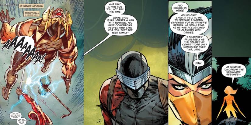 G.I. Joe: Snake Eyes Is Chosen As Champion To Replace Thor