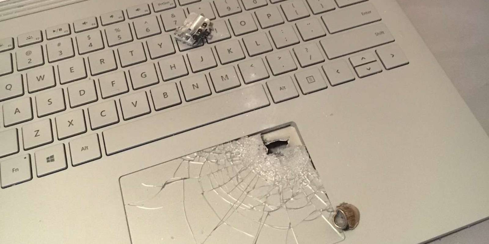 Microsoft Surface Book Owner Claims Laptop Stopped Bullet & Saved Their ...