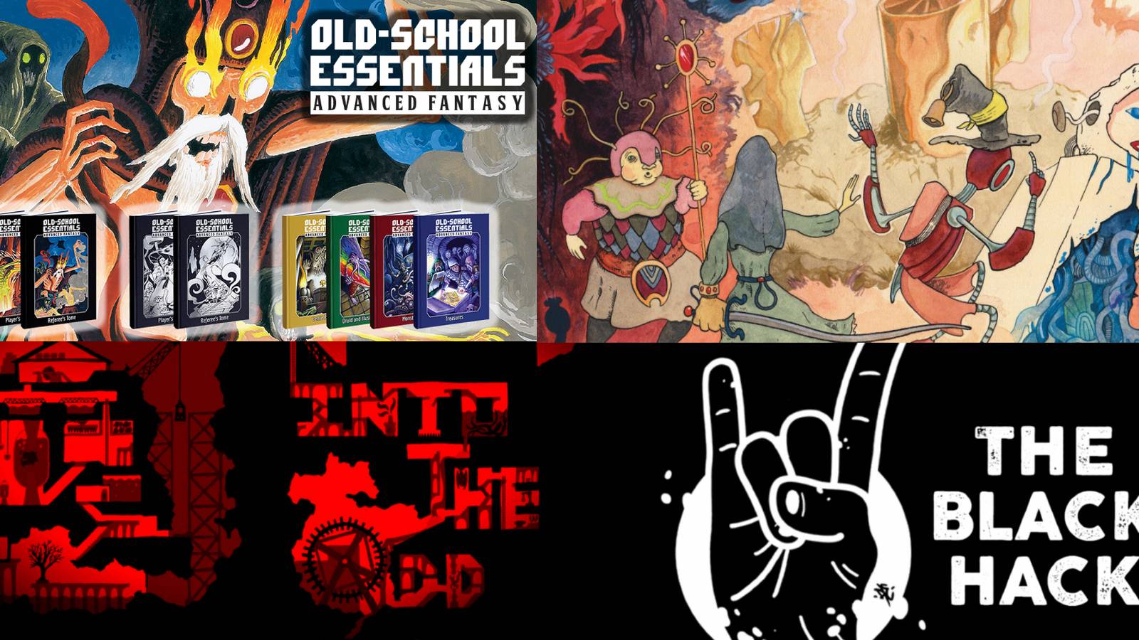 Best Old-School Revival Tabletop RPGs Like Early 1970s Dungeons & Dragons
