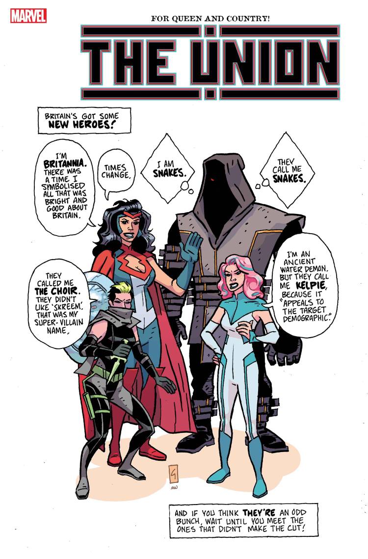 The Union: Marvel Hints at Dark Origins of New British Heroes