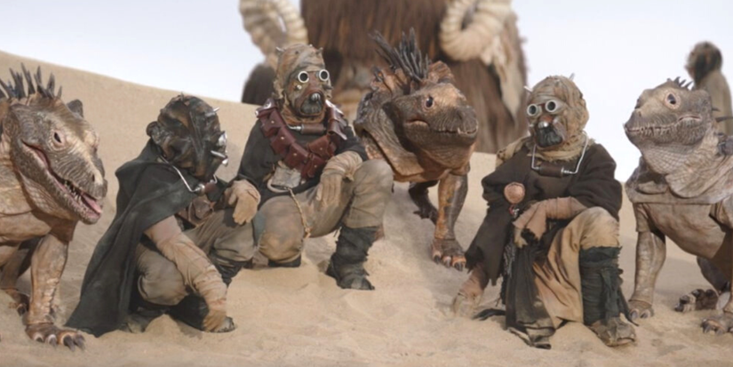 Star Wars: What Tusken Raiders Look Like Under Their Masks