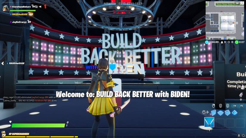 Joe Biden Launches Fortnite Creative Map To Encourage Voting