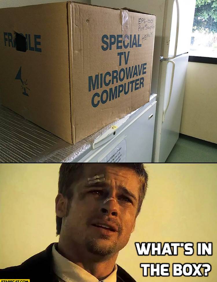 What’s In The Box: 10 Hilarious Se7en Memes