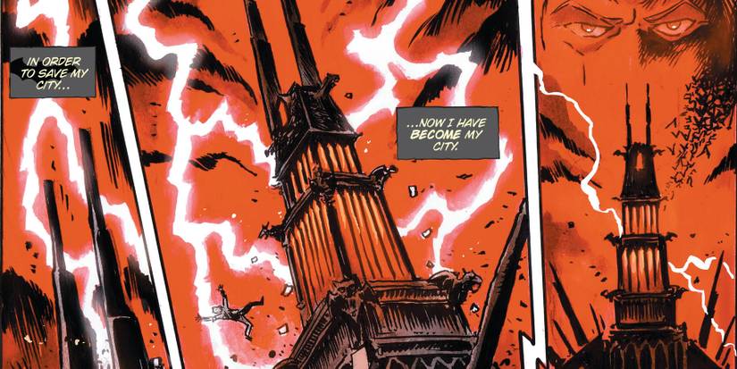 The Justice League Fight Batman's 'Castle Form' In Death Metal