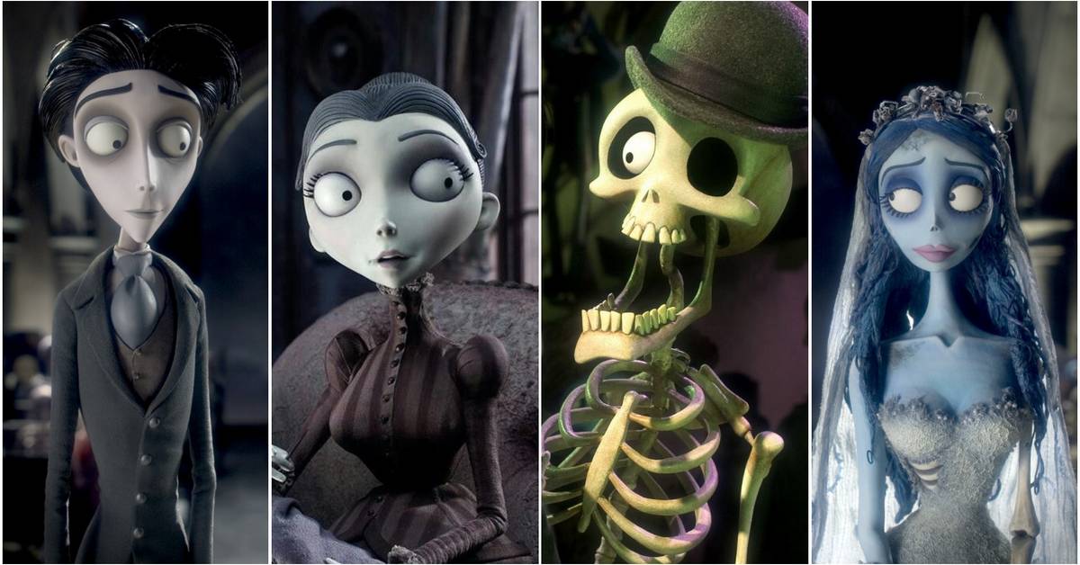 Corpse Bride Worm And Spider