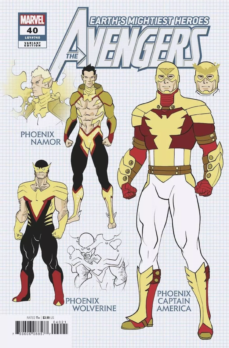 Captain America Wields The Phoenix Force in Avengers Preview