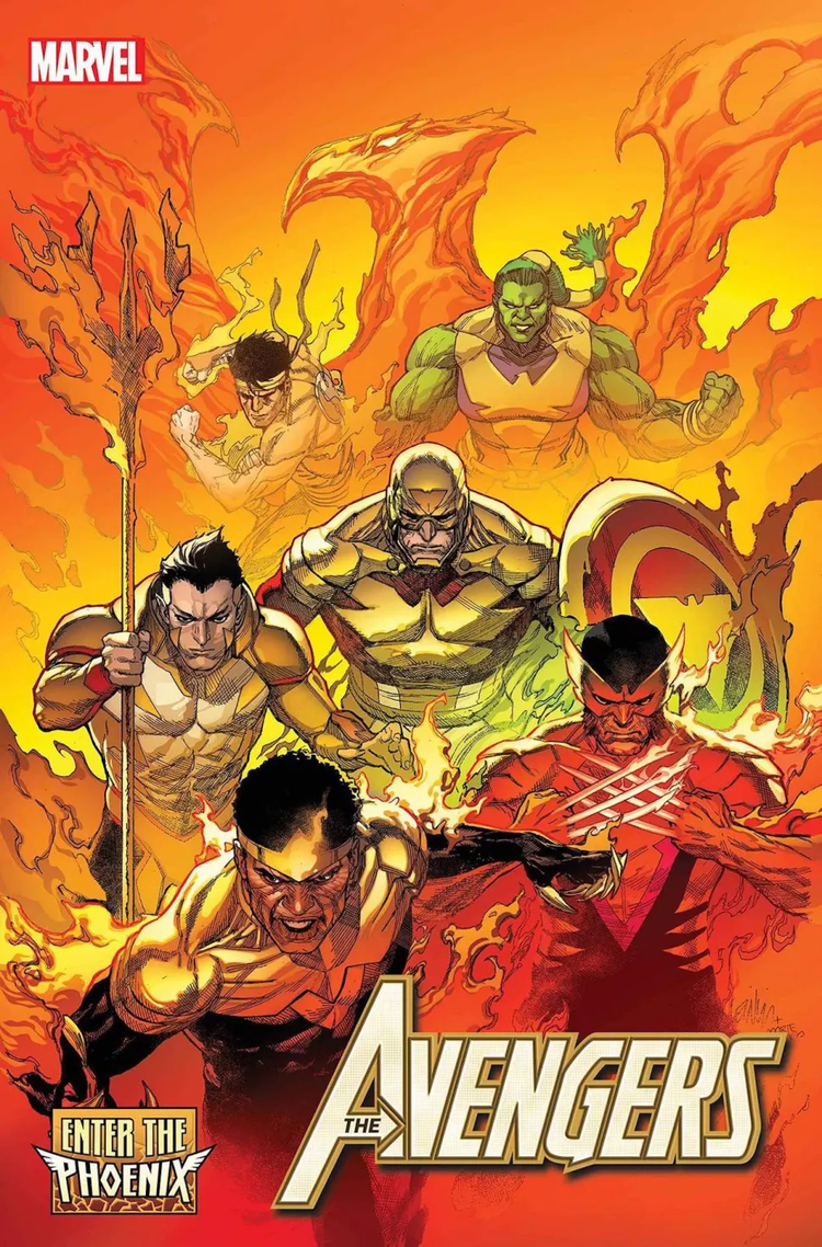 Captain America Wields The Phoenix Force in Avengers Preview