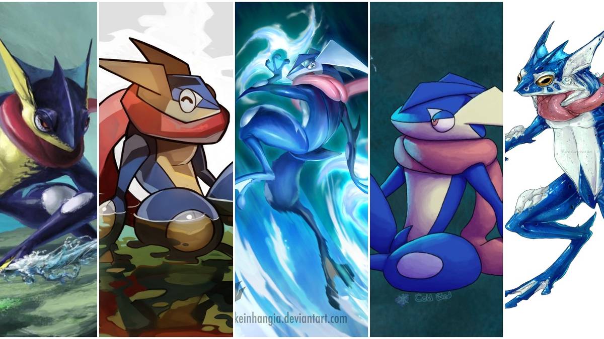 Pokémon: Best Greninja Fan Art