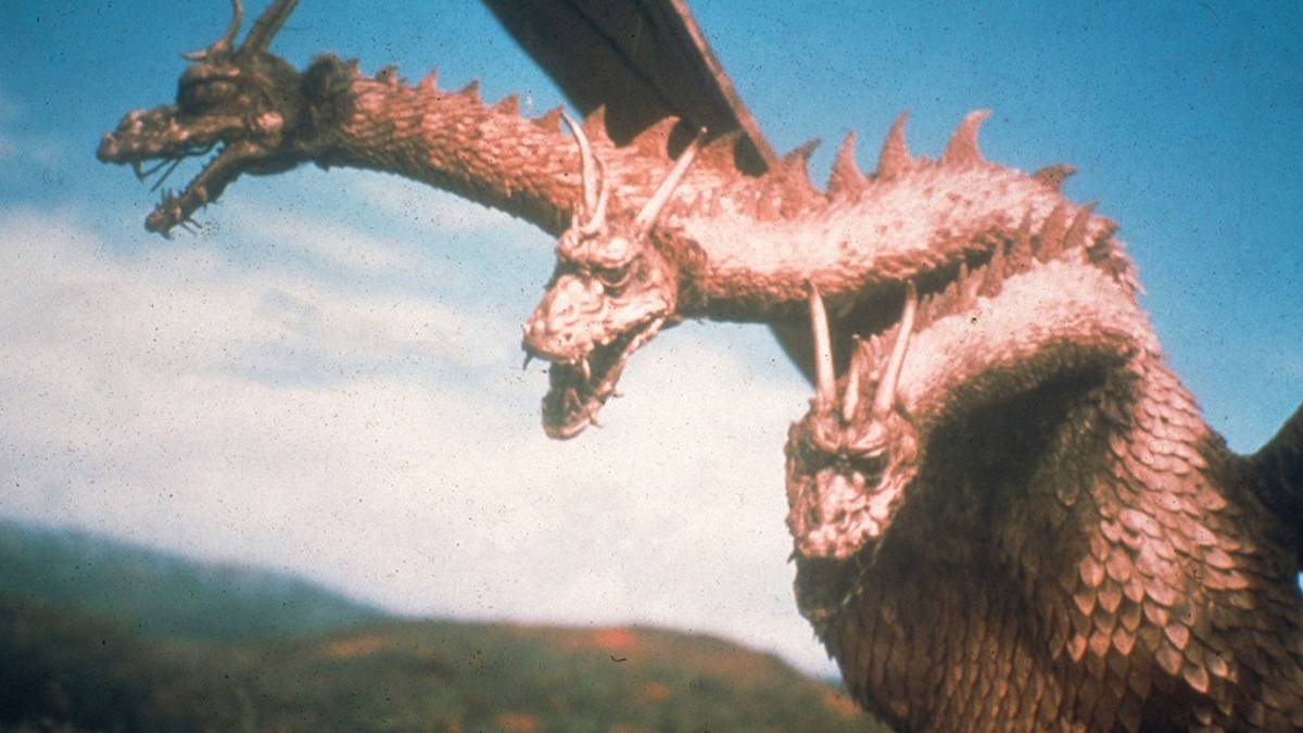 Godzilla Video Shows King Ghidorah as the Star of a Cheesy ’90s Sitcom