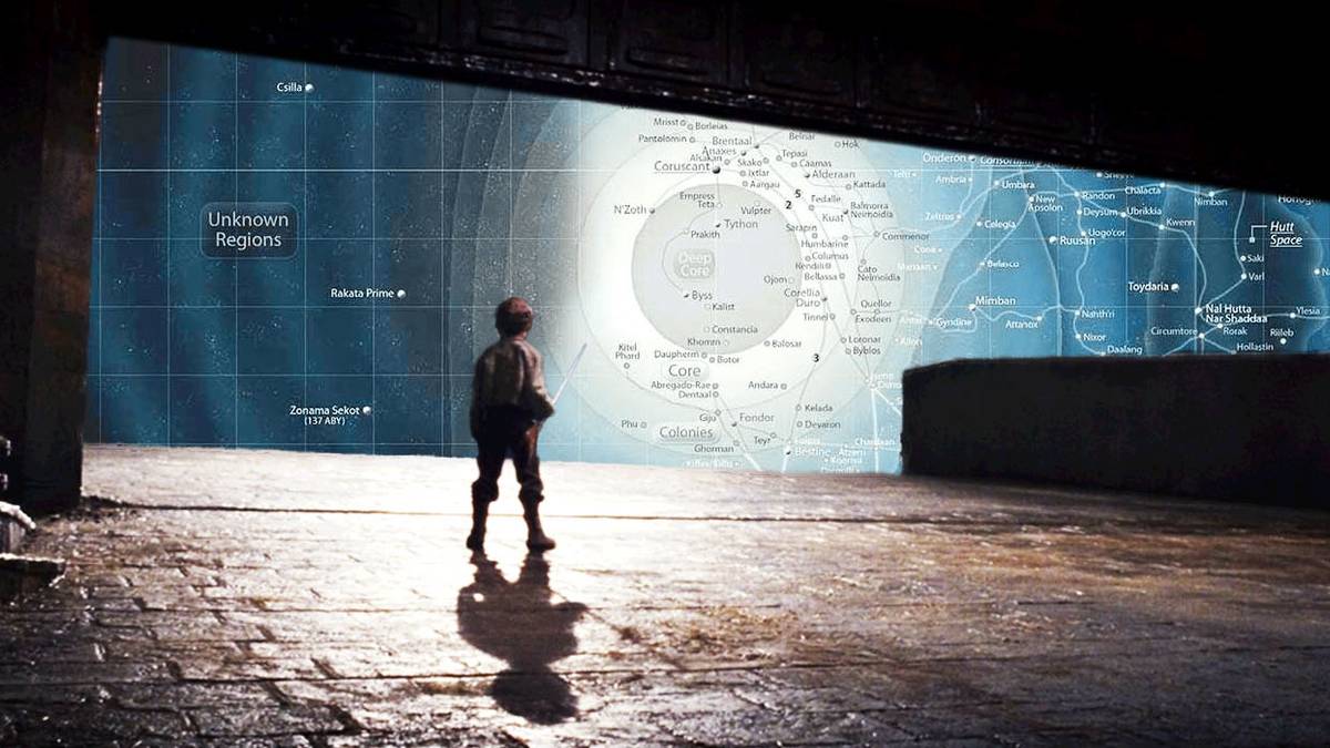 Star Wars Galaxy Map & All Regions Explained