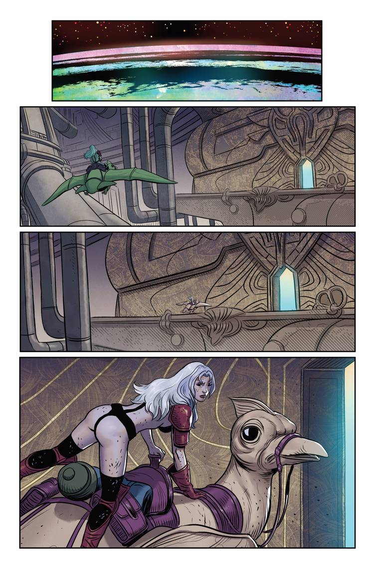 Heavy Metal Revives Iconic Heroine 'Taarna' For New Psychedelic Comic