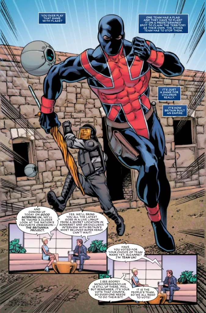 Marvel's New UK Team Arrives in THE UNION #1 Preview