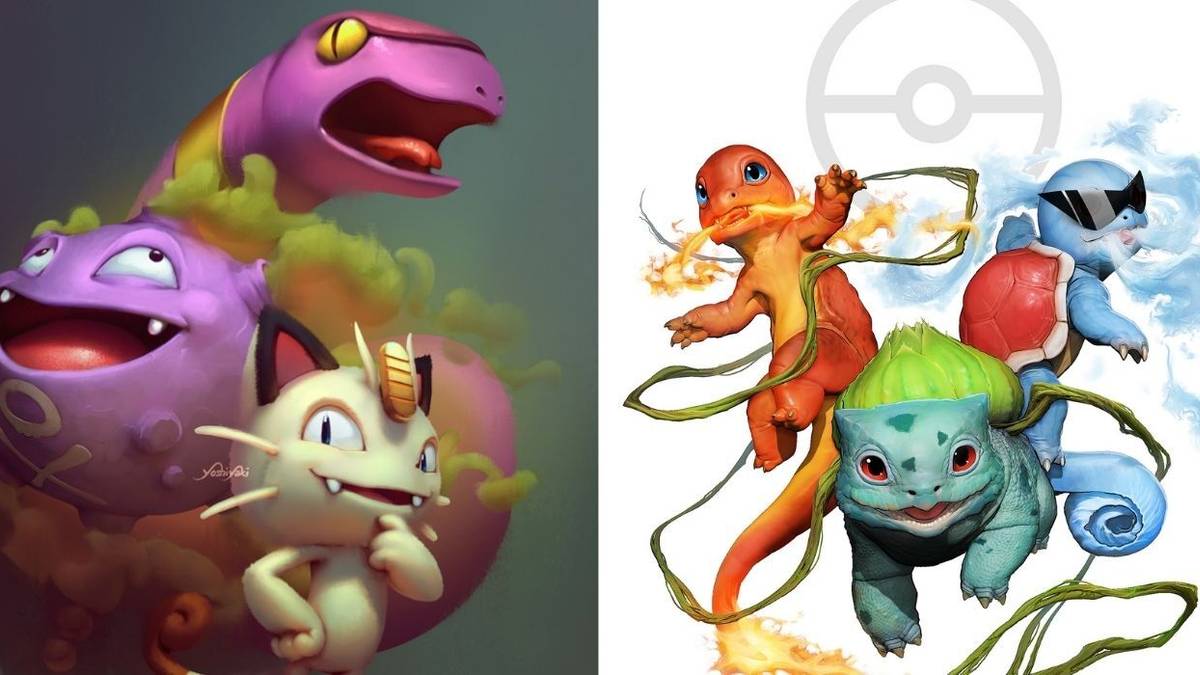 Best Gen 1 Pokémon Fan Art