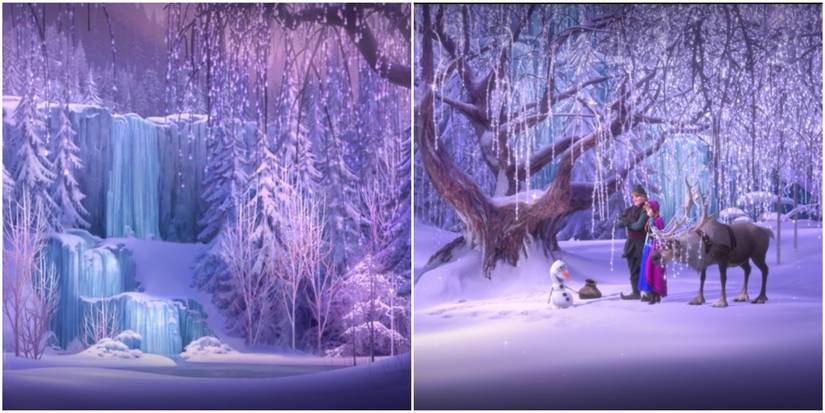 Frozen: 10 Most Visually Stunning Scenes, Ranked